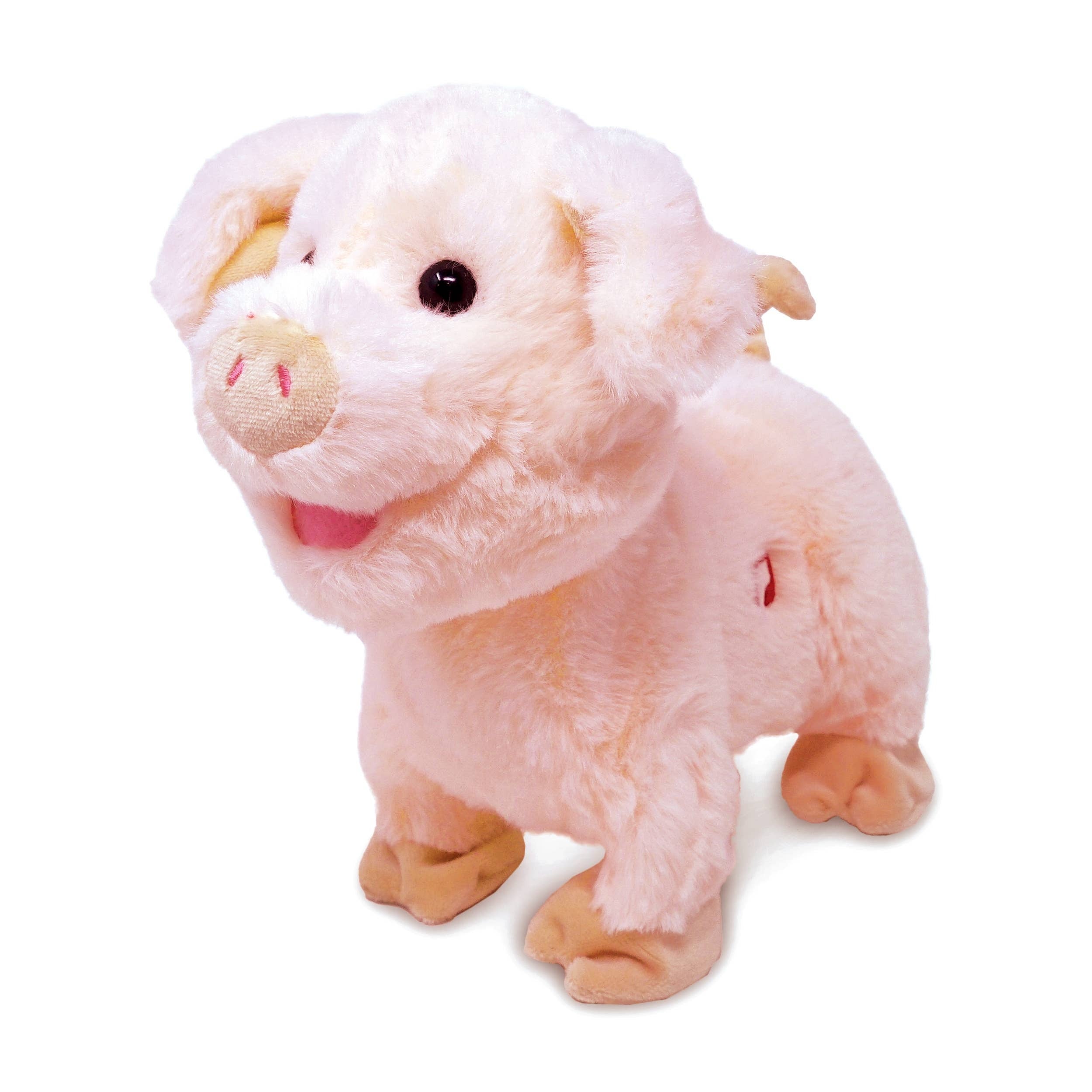 Cuddle Barn, Inc. - Barnyard Buddies - Pig (Cute Walking Singing Barn ...